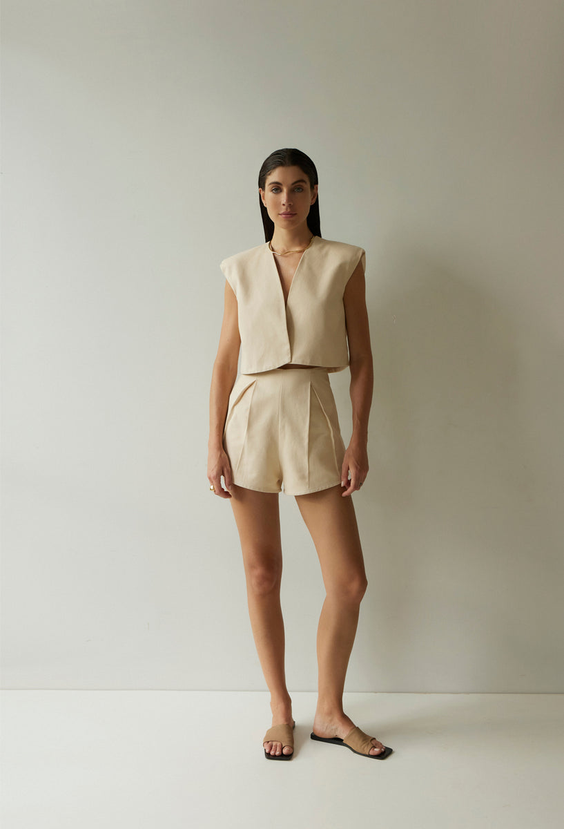 Short Pregas - Brim Creamy – Ostra Brasil